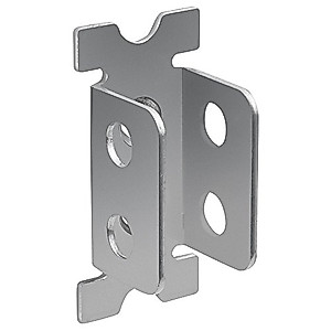 Allspace 2 Piece Vertical Standard Connectors for Pegboard Wall Mount System, Closet, Garage Utility Organization Accessories -450036-21