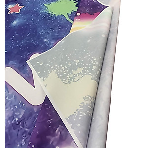 DULUDA 5X3FT Glow Neon Party Backdrop Colorful Laser Ray Splatter Photography Background Graffiti Spray Paint Disco Retro Dance in The Dark Night Birthday Banner Decorations Photo Booth Props BD44F