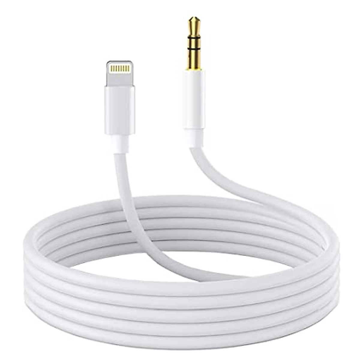 Wahbite Lightning to 3.5mm Audio Cable Compatible with iPhone 13/12/11/XR/XS/X/8/7/6 Plus/SE 2, iPad