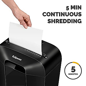 Powershred LX70-DB 11 Sheet Cross-Cut Household Paper Shredder for Home Office