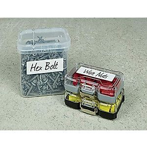 Avery Durable Multi-Surface ID Labels, Handwrite, 1.25" x 3.5", Pack of 40 (61522)