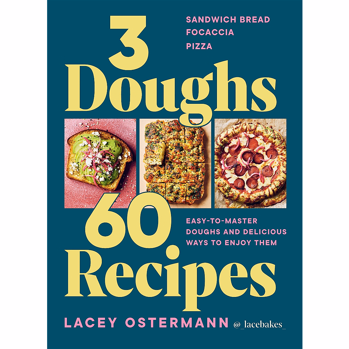 3 Doughs, 60 Recipes: Focaccia, Pizza, Sandwich Bread – Easy-to-master Doughs and Delicious Ways to Enjoy Them