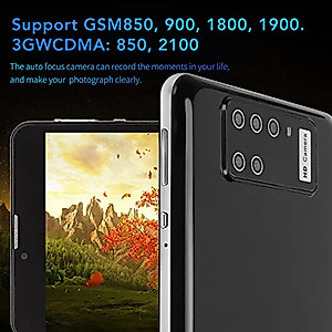 PUSOKEI 7 inch Android Tablet, Octa Core Processor, 4GB RAM 32GB ROM,HD IPS Touch Screen, 5MP Camera, Dual SIM Slot, Bluetooth 5.0, Dual Band WiFi, 6000mAh Battery(Black)