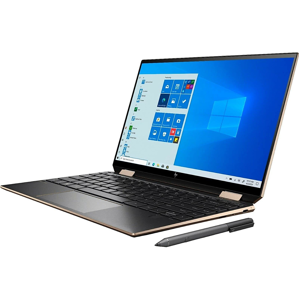 HP Spectre x360 Convertible Laptop - 13t-aw200 Intel Core i7-1165G7 4.7 GHz, Intel Iris Xe Graphics 16 GB 512 GB PCIe NVMe 13.3-FHD Touch W10H Nightfall Black