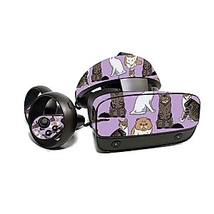 MightySkins Skin for Oculus Rift S - Cat Chaos | Protective, Durable, and Unique Vinyl Decal Wrap Cover | Easy to Apply, Remove, and Change Styles | Made in The USA