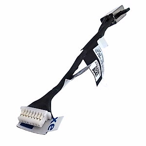 PHONSUN Replacement DC Power Jack Plug in Port Charging Cable for Dell Laptop Notebook Latitude 3520 3530 3420 3430 P108F P144G P144G001 CN-0HJW4D 0HJW4D HJW4D 450.0NF0B.0011 CYBG L14 DCIN Cable TGL