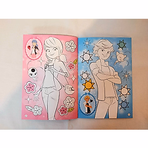 Miraculous Ladybug Mini Sticker Coloring Book (Season 3)