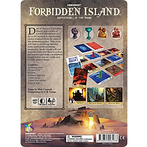 Forbidden Island – The Cooperative Strategy Survival Island Board Game,2-4 players