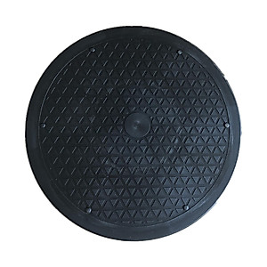 Fenteer Turntable Rotating Swivel Stand Arts Crafts Organizer Potted Plants Stand Rotating Platform for Computer Laptop Pantry Cabinet Potted Plants