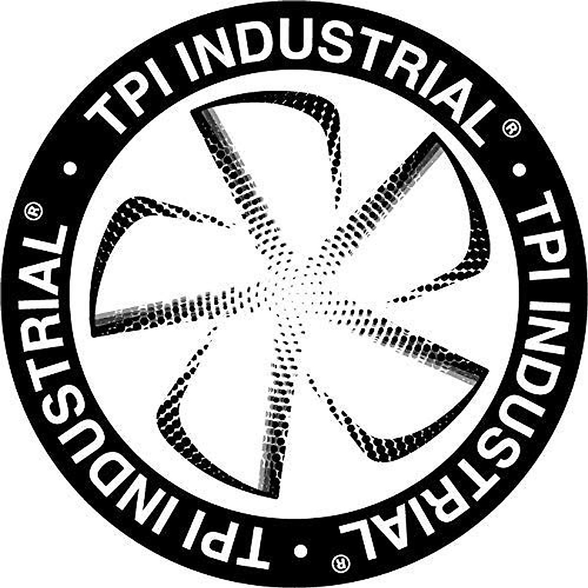 TPI Corporation U18-TE Series Industrial Mounted Workstation Fan, Versatile Wall or Ceiling Mount Fan, 3 Speed Motor, 120 Volt, 10' Cordset, Pull Chain Switch