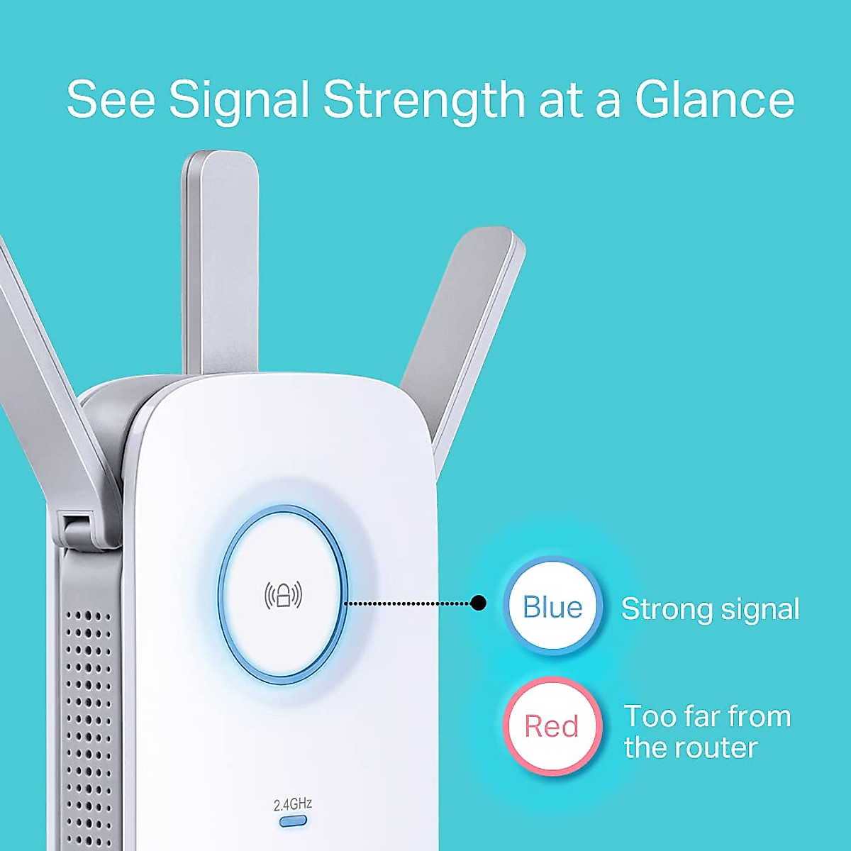 Certified Refurbished Tp-link AC1750 WiFi Range Extender with High Speed Mode and Intelligent Signal Indicator RE450 (Renewed Certified Refurbished)