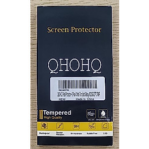 QHOHQ 3 Pack Screen Protector for Samsung Galaxy A52 4G/A52 5G/A52S 5G with 3 Pack Camera Lens Protector, Tempered Glass Film, 9H Hardness, HD, Anti-Scratch, 2.5D Edge, Anti-Fingerprint, Easy to install