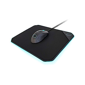 Cooler Master Dual-Sided Gaming Mouse Pad with RGB Illumination and Software Customization
