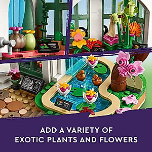 LEGO Friends Botanical Garden Building Toy Set, A Creative Project for Ages 12+, Build and Display a Detailed Greenhouse Scene, A Gift for Kids and Teens Who Love Flowers and Plants, 41757