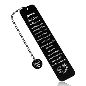 Coworker Gifts for Women Men Going Away Gift for Coworker Best Friend Gifts for Women Men Thank You Gifts for Colleague Coworker Leaving Gift for Women Boss Lady Gift for Women Bookmark for Readers
