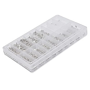 Eyeglass Screws Kit, Stainless Steel Easy Operate Perfect Repair Kit Professional Practical Eyeglasses Repair Tool Kit for Eyeglass Sunglass