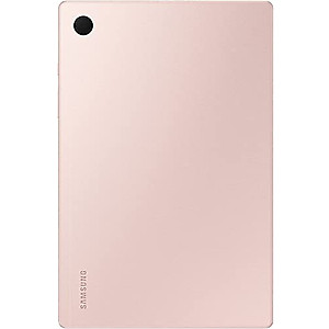 Samsung Galaxy Tab A8 10.5-inch (1920x1200) WiFi Only Tablet Bundle, Eight-Core Unisoc T618 Processor, Bluetooth, Front & Rear Camera, Smart Switch,Android 11 + Accessories (64GB, Pink Gold) (Renewed)