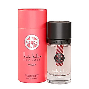 Nicole Miller NY Legends - Whimsy – Eau De Parfum Spray for Women – Warm, Floral & Fruity Woman’s Fragrance – Fresh & Feminine Long Lasting Seductive Scent, 3.4 Fluid Ounce