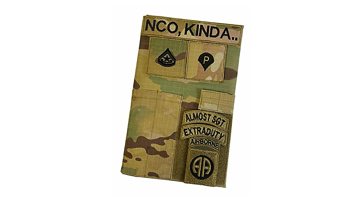 OCP Green Military Log Book Cover - Tactical & Durable