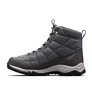Columbia Men's Firecamp Boot, Titanium Grey Steel/Graphite, 10