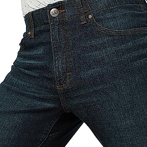 Lee Men's Extreme Motion Regular Straight Jean Night Owl 38W x 29L