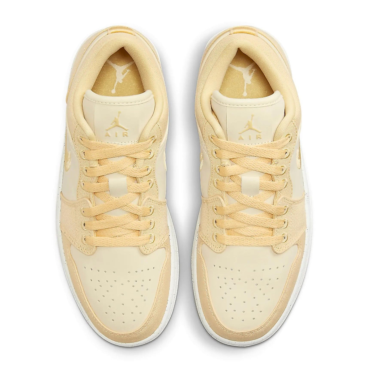 Jordan Women's Air 1 Low SE Celestial Gold/Muslin-Sail (DV0426 200) - 10.5
