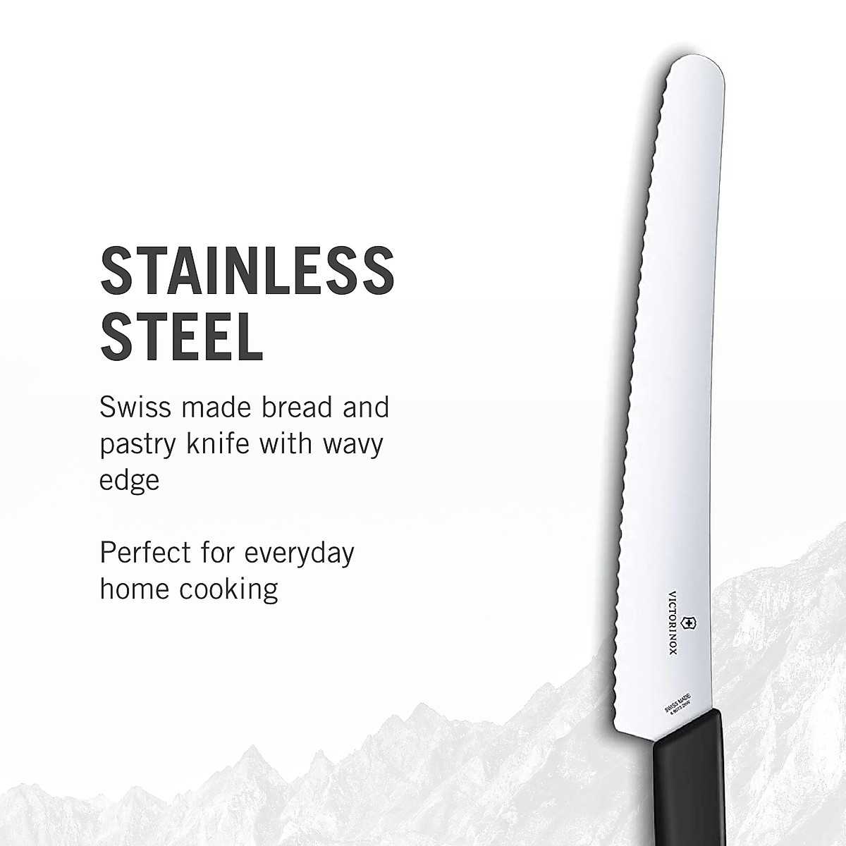 Victorinox Swiss Modern Serrated Bread & Pastry Knife 10.2 in