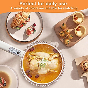 8 Inch Trivets for Hot Dishes, Pot Holders for Kitchen, 6 Pcs Heat Resistant Hot Pads with Storage Basket, Hot Plate Mats for Kitchen Countertops, Table, Home Essentials, Farmhouse Decor (Brown)