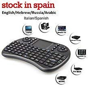 BFTECH 2.4GHz Mini Wireless Keyboard with Touchpad Mouse,Handheld Remote,Pi 2/3,KODI Android TV Box, HTPC/IPTV, Windows 7 8 10