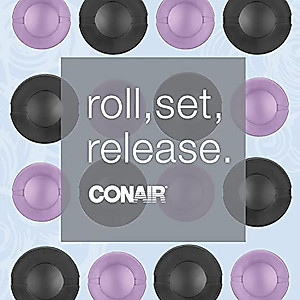 Conair Jumbo and Super Jumbo Ceramic Hot Rollers, Bonus Super Clips Included (Amazon Exclusive)
