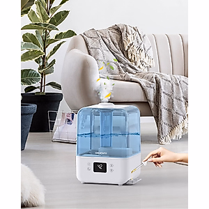 MORENTO Ultrasonic Cool Mist Humidifier Replacement Filters 10 Pack and Aroma Pads 10 Pack, Compatible with MR4102 and OYRGCIK Humidifiers