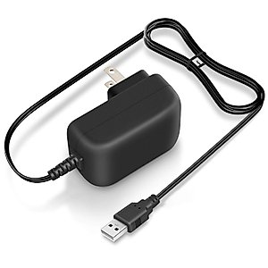 UL Listed 5V USB Power Cord Compatible with Stanley SL10LEDSL Charger Fits for Fatmax SL10LEDS LED Lithium-Ion Rechargeable Spotlight AC/DC Adapter for TL600PS TL600PSC TL450PS TL1KPZ BB24PS Adaptor