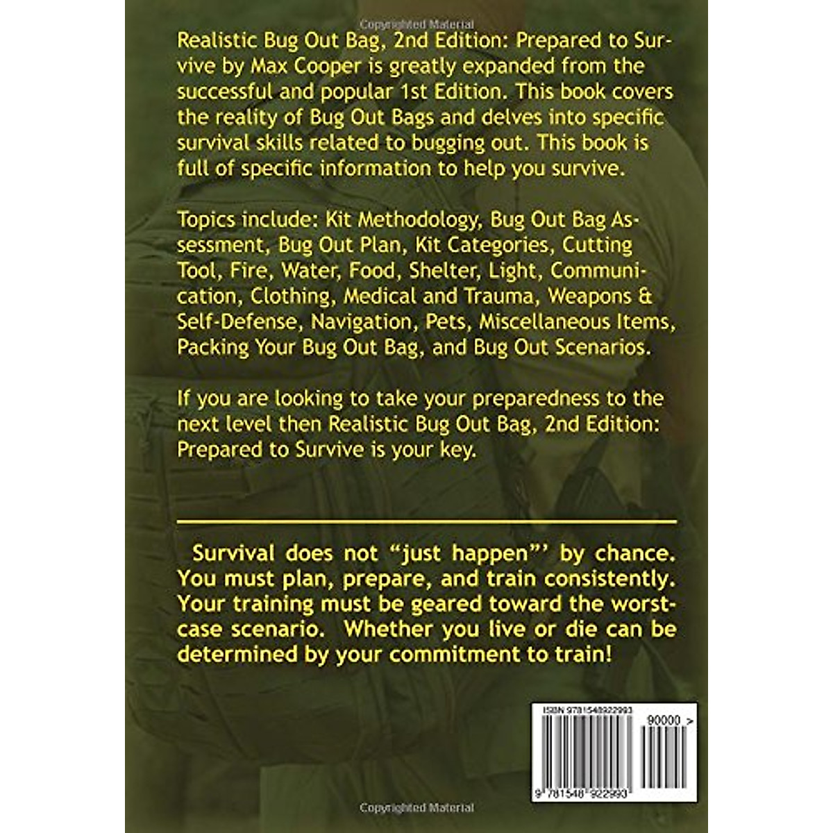 Realistic Bug Out Bag, 2nd Edition: Prepared to Survive