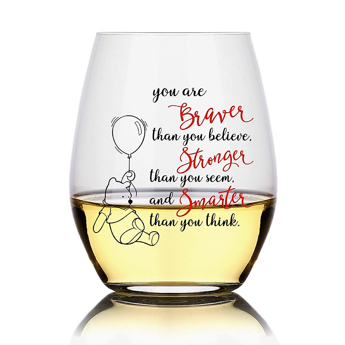 Perfectinsoy You Are Braver Than You Believe, Stronger Than You Seem, and Smarter Than You Think, Inspirational Gifts for Women for Sisters for Boss for Friend for BFF