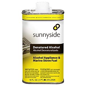 SUNNYSIDE CORPORATION Sunnyside 83416 1 Pint Denatured Alcohol Solvent, 16 Fl Oz