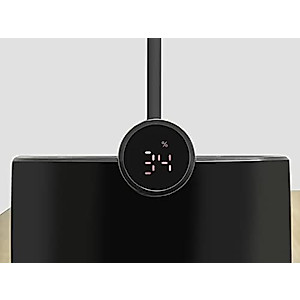 Small Desk Lamps for Home Office with USB Charging Port Pen Holder Battery Display, 3 Modes Reading Desk Light College Dorm Room Essentials for Guys Girls, Kids Student Study Rechargeable Table Lamp