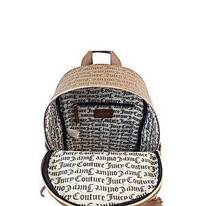 Juicy Couture Word Play Backpack Chestnut/Chino One Size