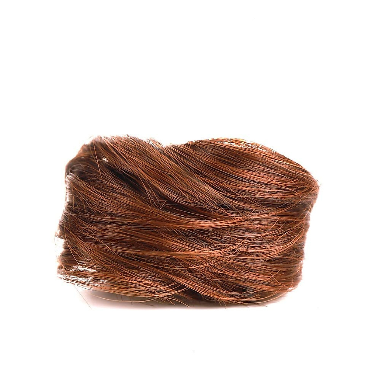 2Pcs Mini Claw Fake Space Hair Bun Clip in Messy Bun Synthetic Hair Chignon Donut Hair Bun Extensions Wig Accessory Ponytail Updo Hair Pieces for Women Girls and Kids (#8)