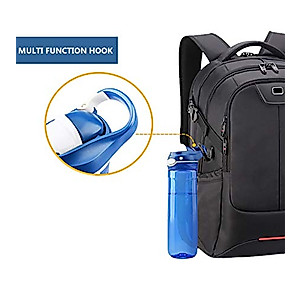 DEARART 2-Pack Blue Water Bottle 26oz & 16oz Capacity, Clear Bottles 100% Leakproof BPA FREE Hidden Cup Mouth With No Straw Has Handle For Sport Yoga, Gym, Walking, Basketball etc.