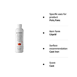 Le Creuset Enameled Cast Iron Cookware Cleaner, 8.45 oz