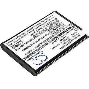 XUNNENG Replacement Battery Part No.KTR-003 for Nintendo MWH710A01,New 3DS,NN3DS,Game,PSP,NDS Battery