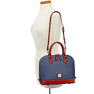 Dooney & Bourke Pebble Grain Zip Zip Satchel