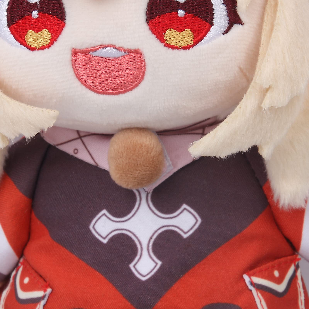 MORROWIND Klee Plush Doll Toy Stuffed Plushie Figure for Kids Girls Game Fans (RED, 20cm/7.87inch)