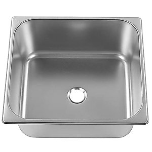 Undermount Sink, Yacht Sink L330 W300 H150mm Stain Resistant 304 Stainless Steel for Camper for Bar for Bathroom