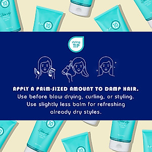 It's a 10 Miracle Blow Dry Styling Balm Unisex Balm 5 Fl Oz (Pack of 1), B07C3WZ43G