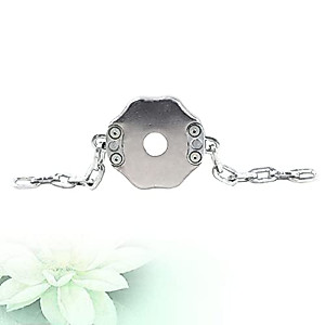 HANABASS 3pcs Grass Lawn Tools Field Electronic Accessories Replacement with Silver Supplies Prime Chain Cutter Trimmer for Coil Hay Metal Parts Eater Mower Brush Machine Weed Garden