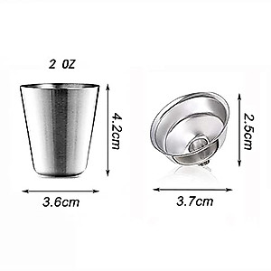 Hip Flask for Liquor Black Leather Flask 8 Oz 18/8 Stainless Steel Soft Touch Leather Wrap Flask Gift Set with 2 Cups & Funnel 100% Leak Proof Whiskey & Rum & Vodka Flasks for Men Women (Lain Weave)