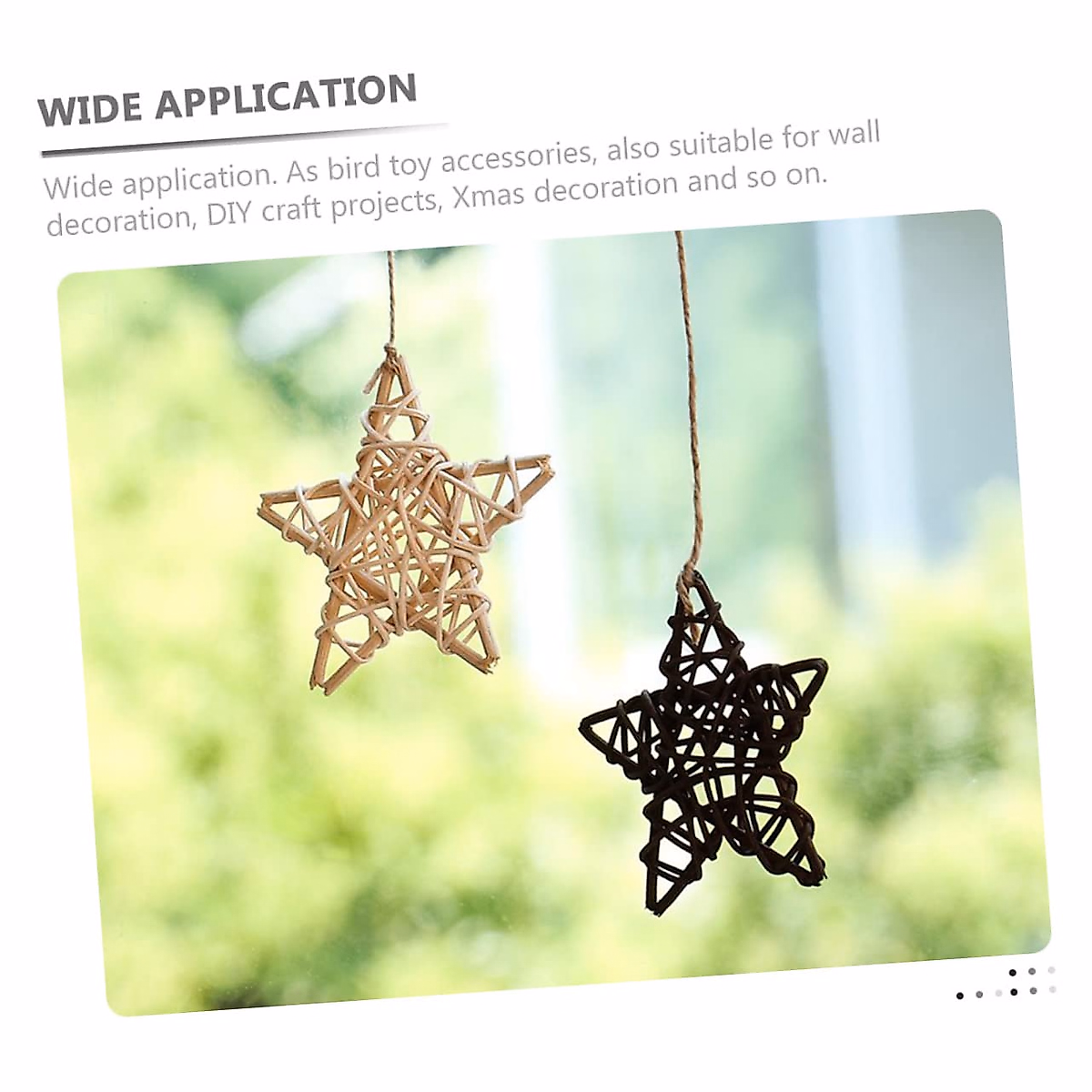 NOLITOY 9 Pcs Coffee Table Dining Table Rattan