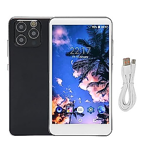 Bluetooth MP4 Player, 5 HD Full Touchscreen MP4 Player, Portable Digital HiFi Music Player with Camera, 2200mAh Battery, Support with Bluetooth Earphone Speaker Car Stereo (Black)