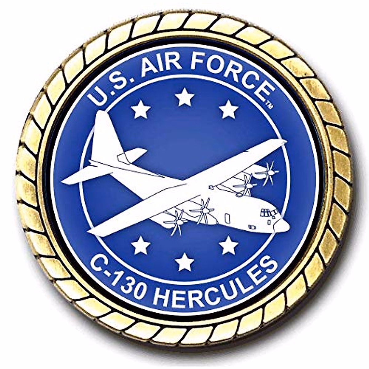 C-130 Hercules Challenge Coin - Officially Licensed